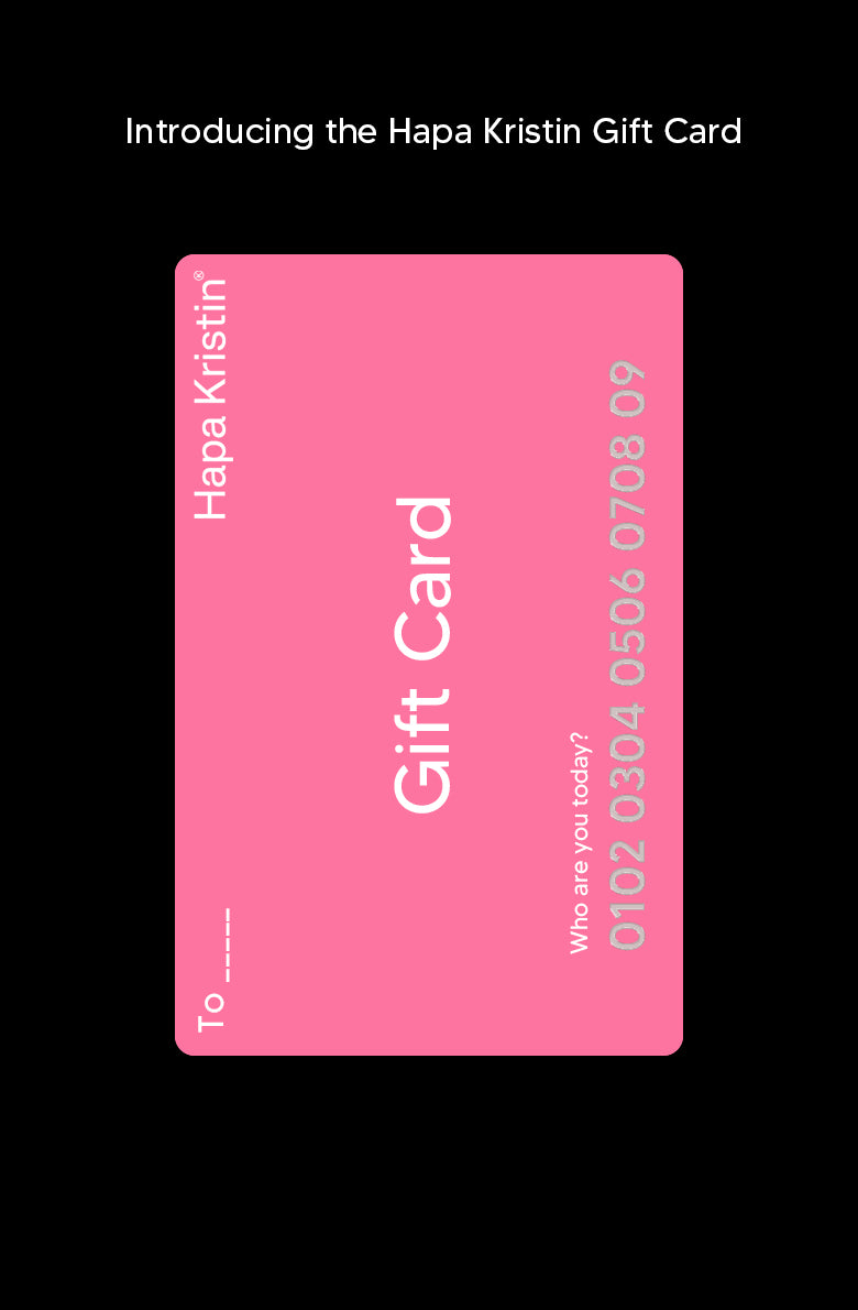 Hapa Kristin Gift Card | Hapa Kristin South-East Asia Store